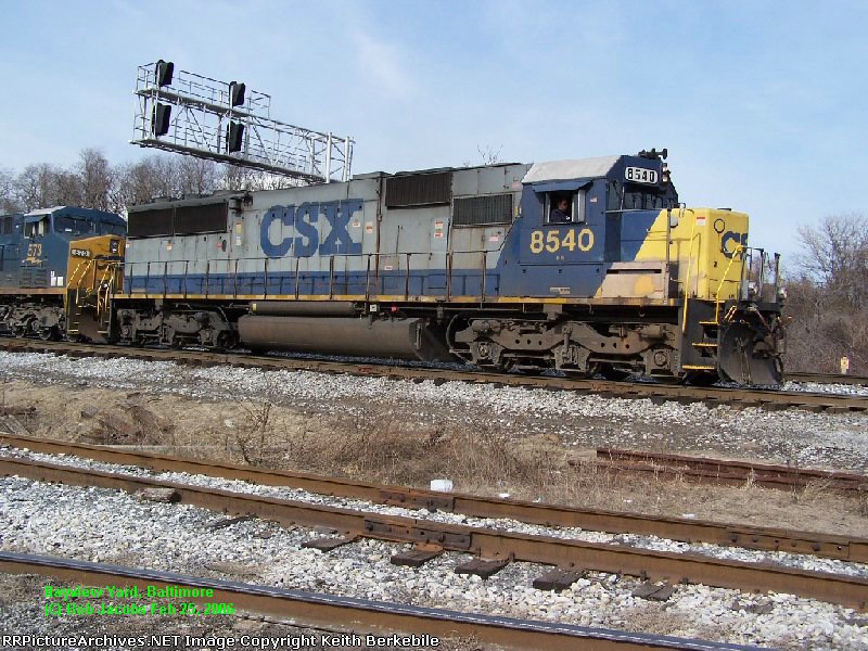 CSX SD50 8540